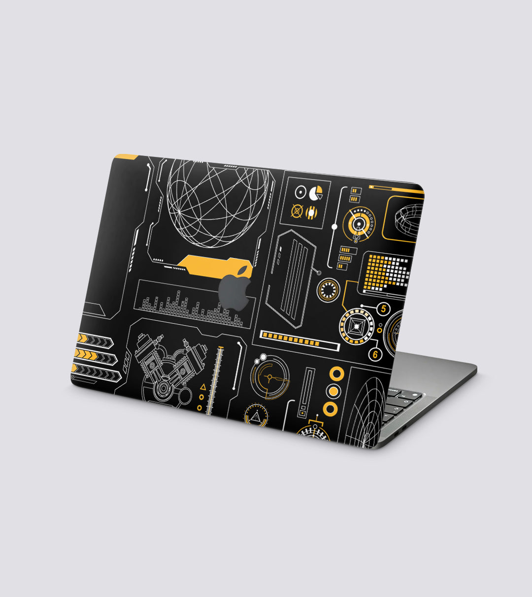 Space Blueprint Laptop Apple
